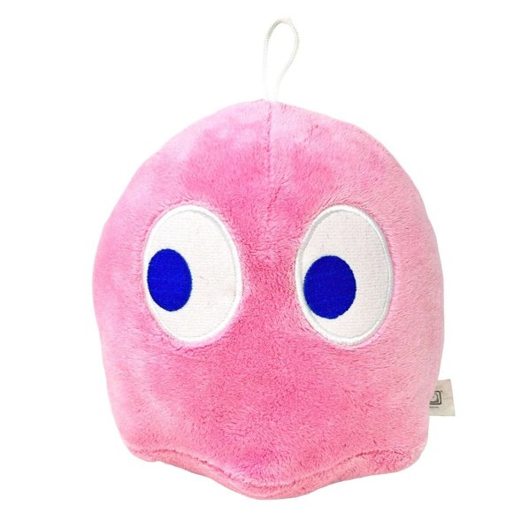 Bandai Namco | Toys | Toy Factory Pacman Pink Ghost Plush Stuffed Toy 5 ...